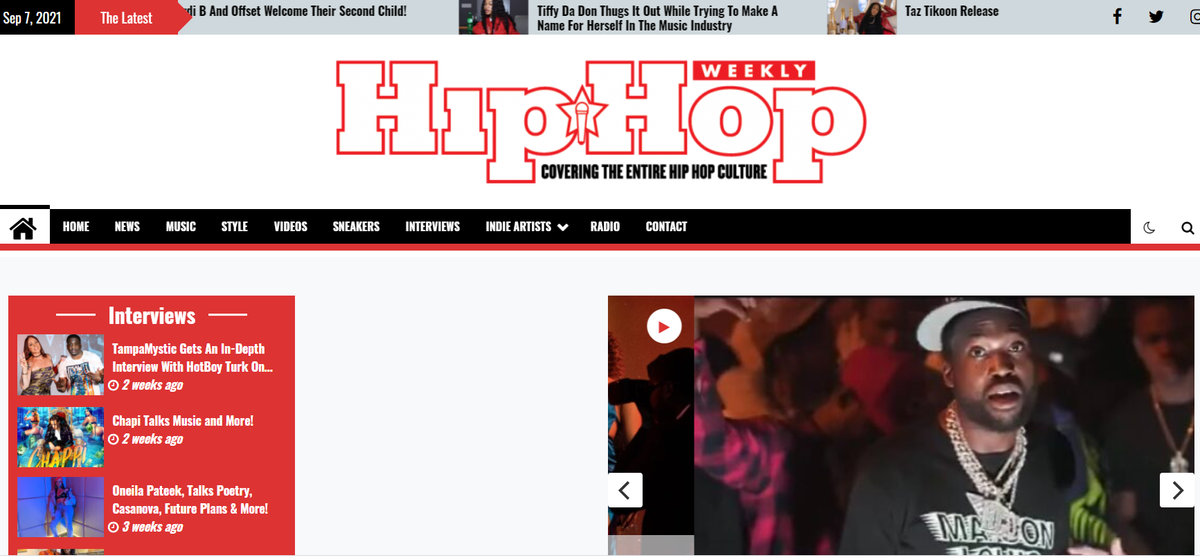Get Featured On Hip Hop Weekly – Avazona PR